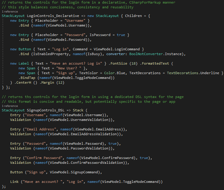 Declarative Code Based Xamarinforms Ui Using Csharpformarkup And Continuous
